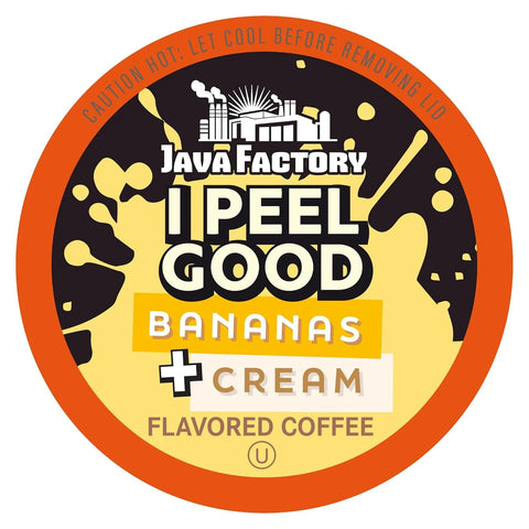 Java Factory -I Peel Good- Flavored Coffe 40 Single Serve – Bean Here ...