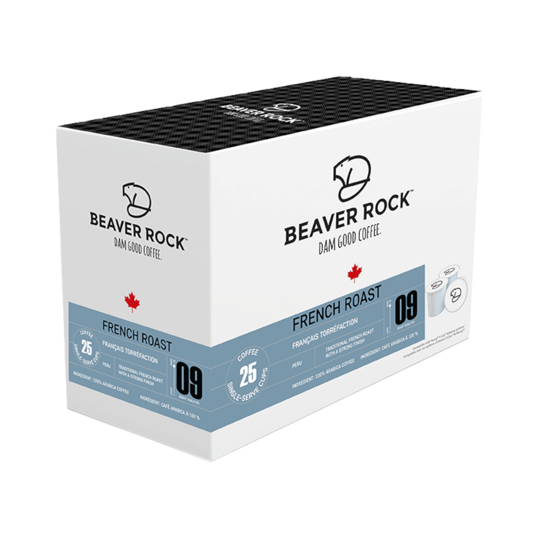 Beaver Rock French Roast Single Serve K-Cup® Coffee Pods – Bean Here ...