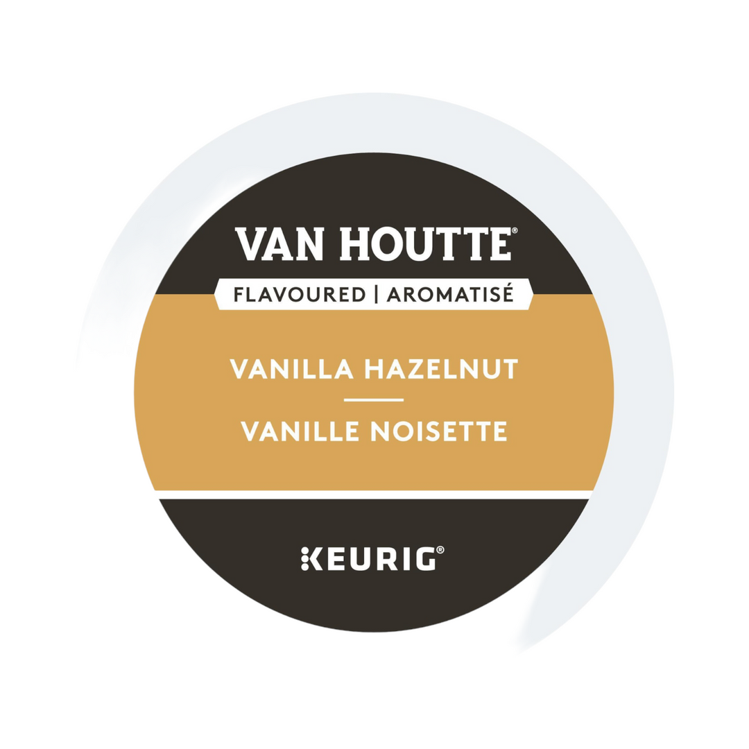 Van Houtte Vanilla Hazelnut Single Serve K-Cup® 24 Pods – Bean Here ...