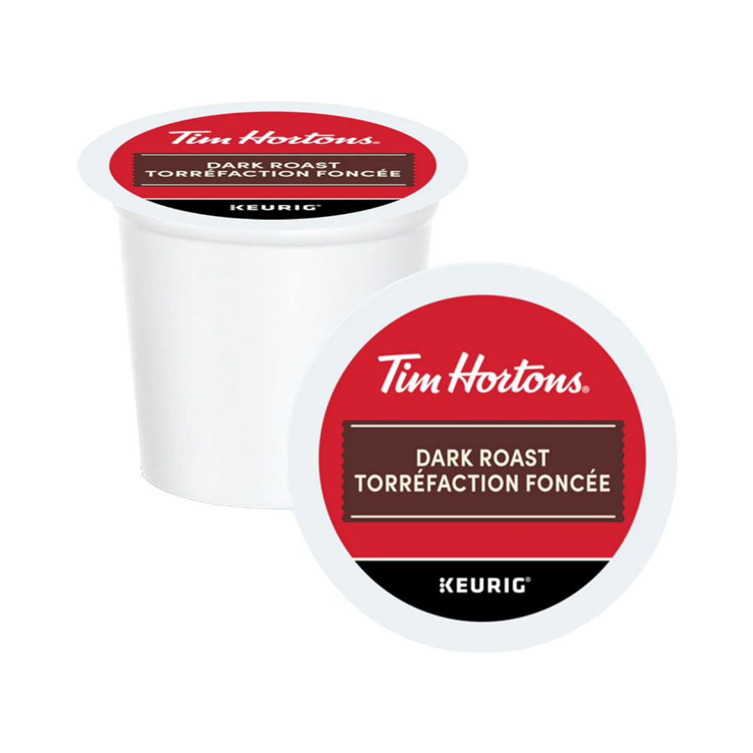 Tim Hortons Dark Roast Single Serve Coffee K-Cup® 24 Pods – Bean Here ...